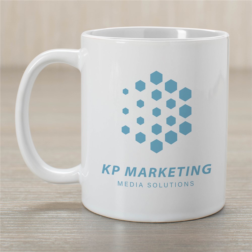 Ceramic Coffee Mug with Custom Logo | Beau-coup