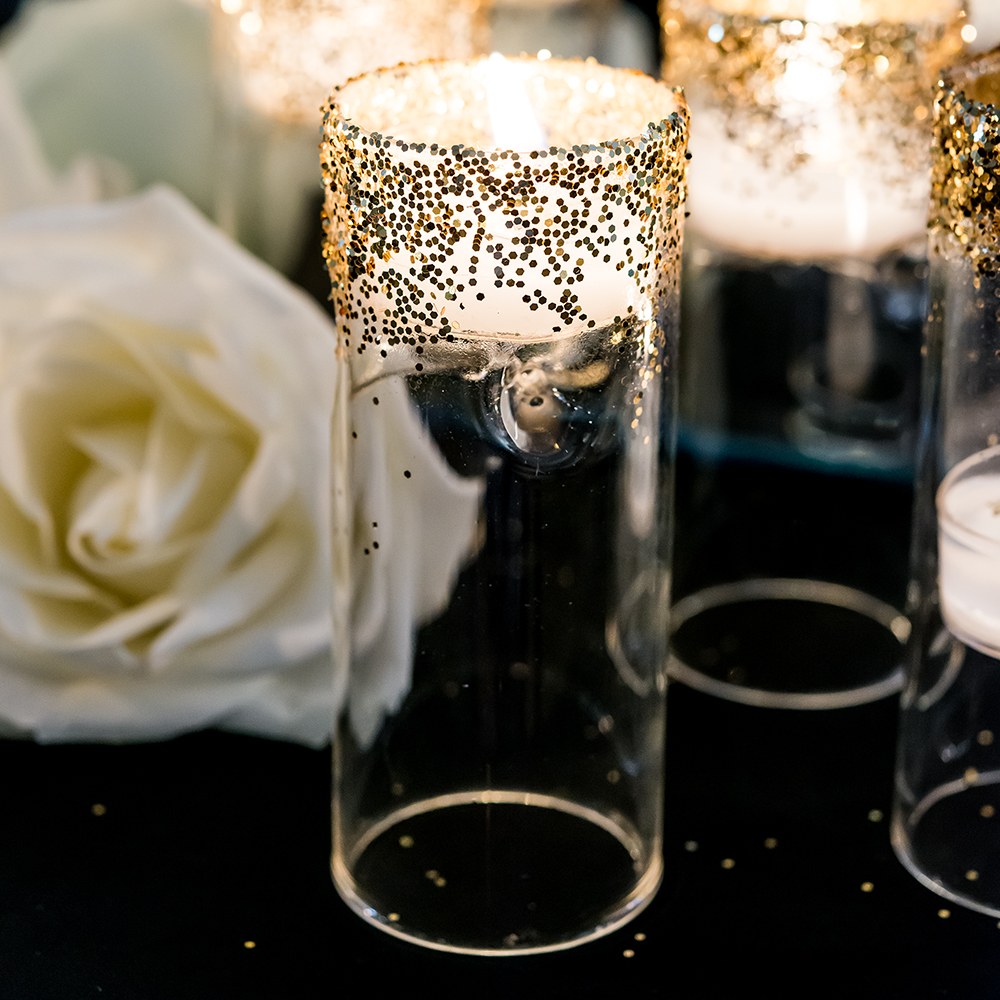 Blown Glass Mini Tea Light Luminaries